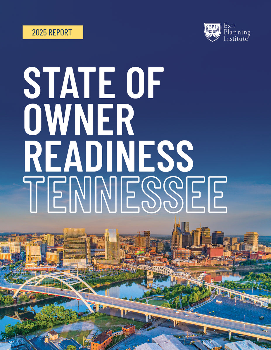 2025 Tennessee State of Owner Readiness Report (Physical Copy) – Exit ...